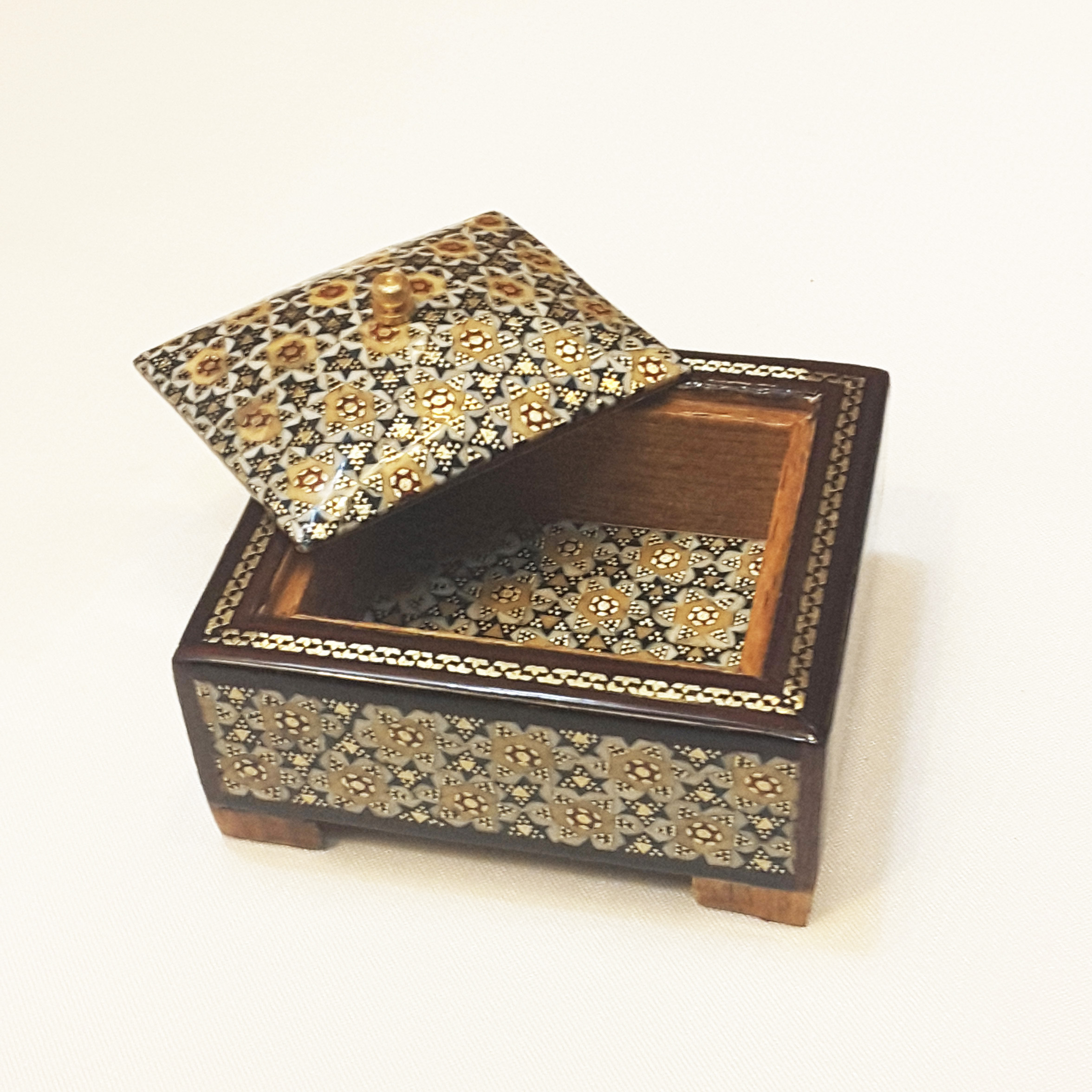 Persian inlaying handmade - Jewelry all Khatam mini chocolate box - 8 ...